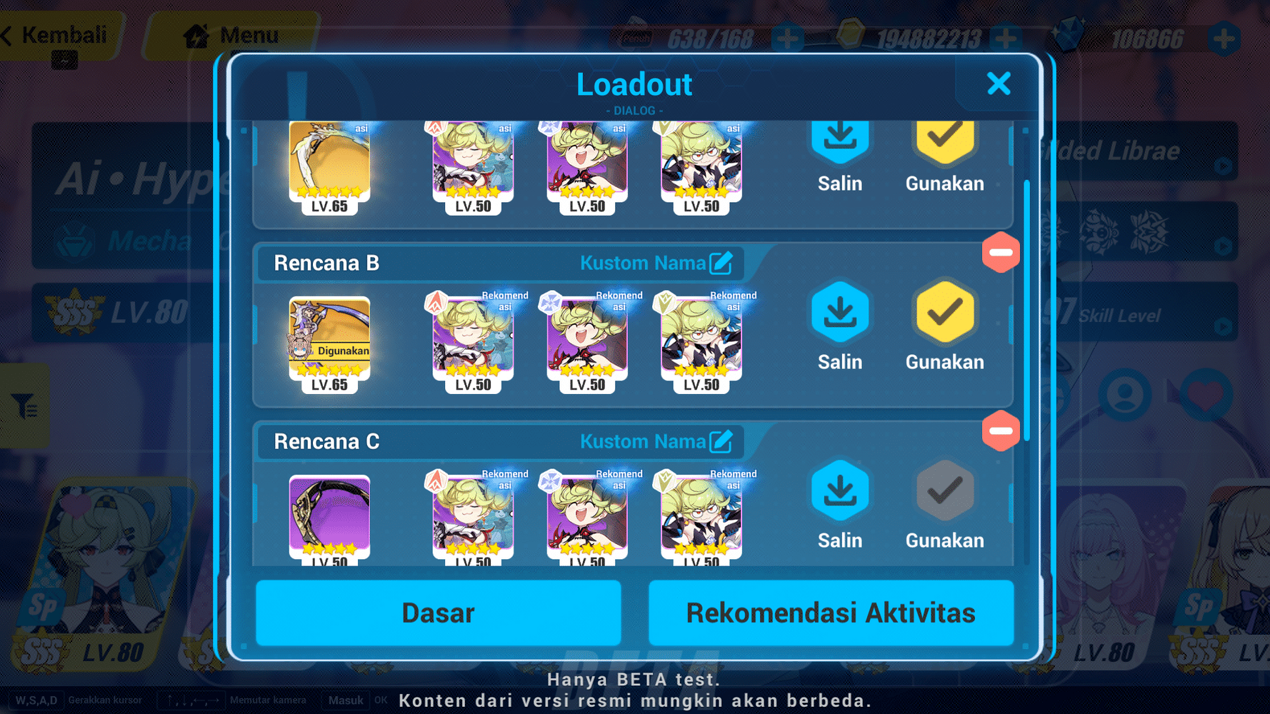 [BETA 6.2] Ulasan Singkat Senjata Baru untuk Chrono Navi : Rudder in Dream dan Rudder in Dream A ...