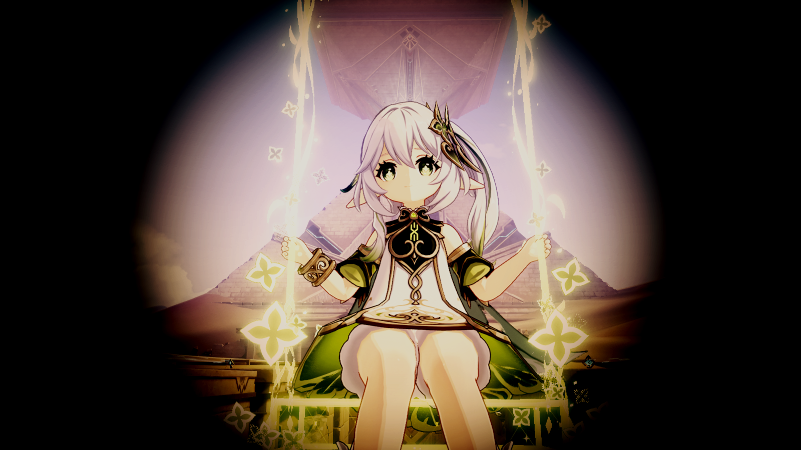 Visiting King Deshret in honor of his sacrifice Genshin Impact | HoYoLAB