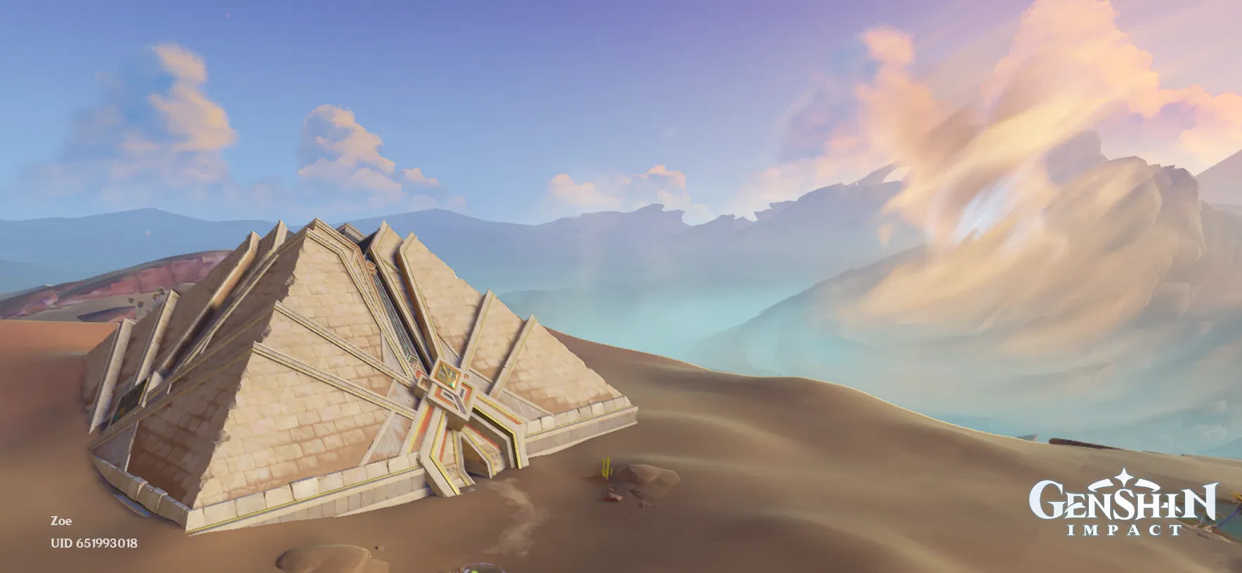 Sumeru Desert Pyramid Photos - Day Genshin Impact | HoYoLAB