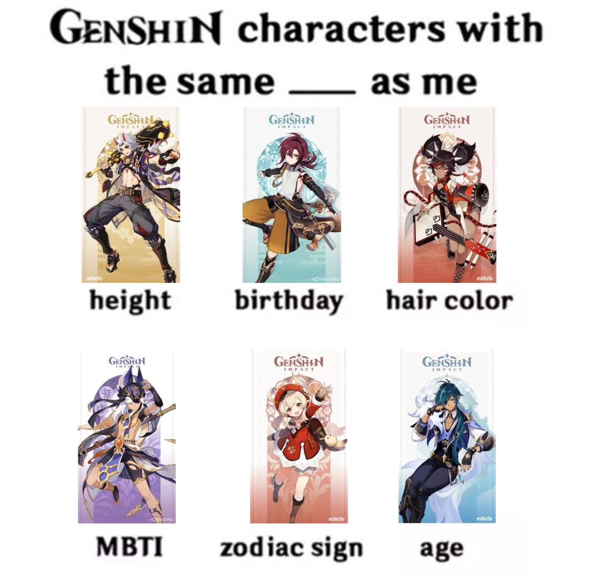 genshin-characters-with-the-same-genshin-impact-hoyolab