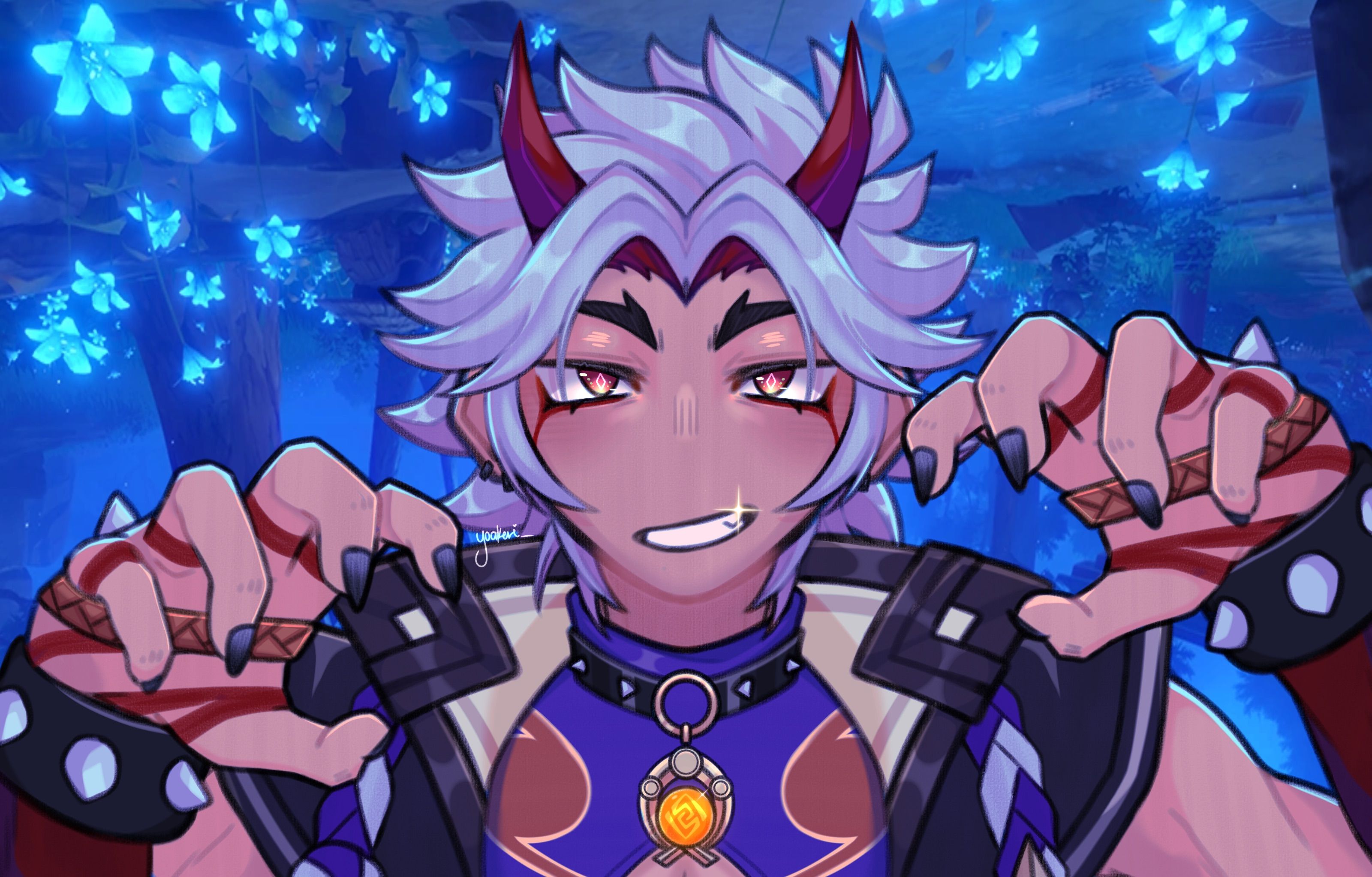 Itto Jumpscare Redraw Genshin Impact | HoYoLAB