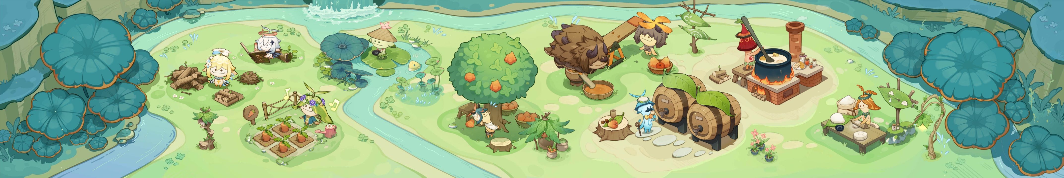 The Aranara web event is so cute! Genshin Impact | HoYoLAB