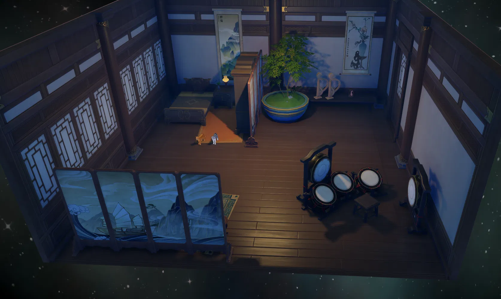 Liyue Home with Opera Stage {47951855064} Genshin Impact | HoYoLAB