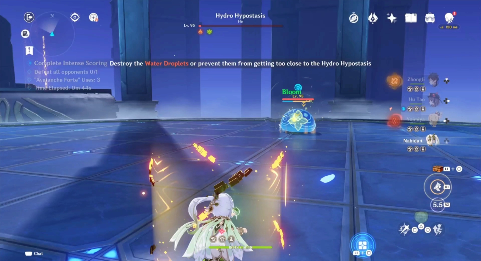 Greater Hydro Cube Felled (Again XD) Genshin Impact | HoYoLAB