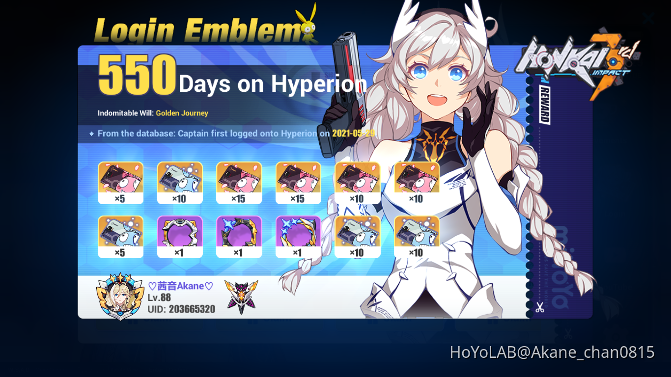 Days on Hyperion~ Honkai Impact 3rd | HoYoLAB