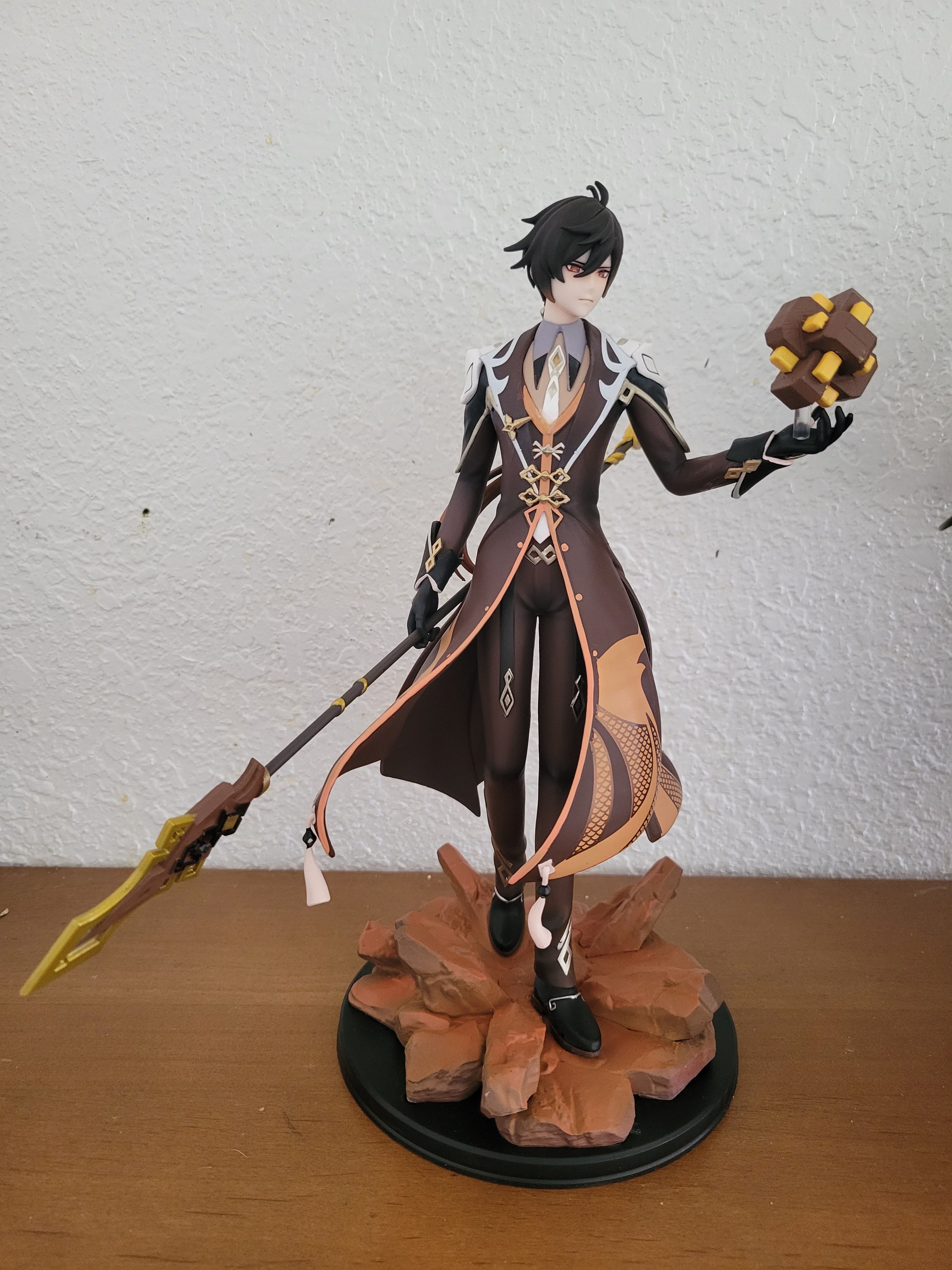 my first Zhongli Statue Genshin Impact | HoYoLAB