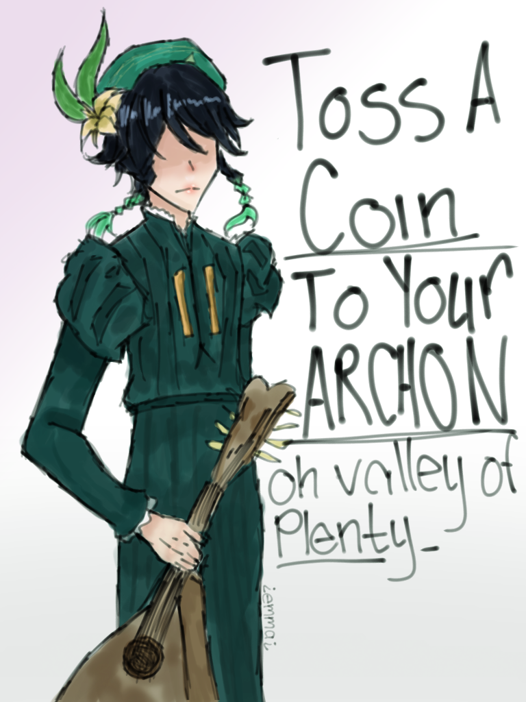 Venti + Jaskier Genshin Impact | HoYoLAB