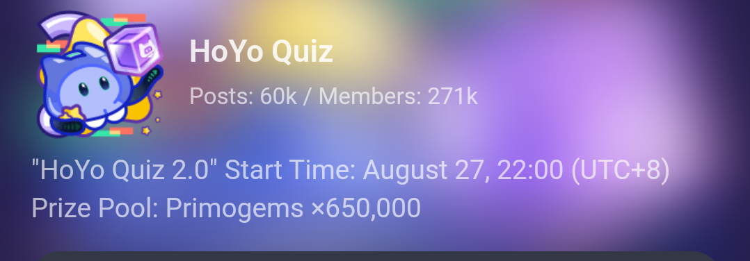 Members 271 | HoYoLAB