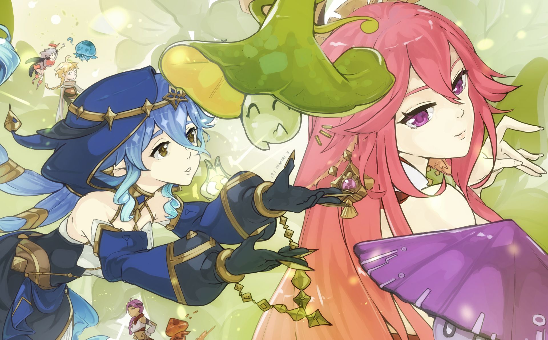 Layla and Yae Genshin Impact | HoYoLAB