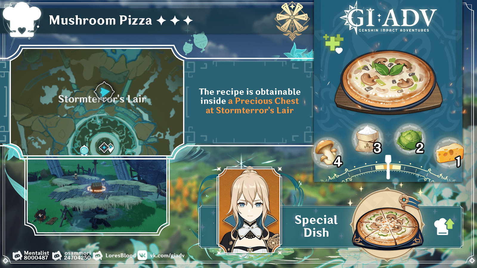 Mondstadt Dishes [21 recipes] Genshin Impact | HoYoLAB