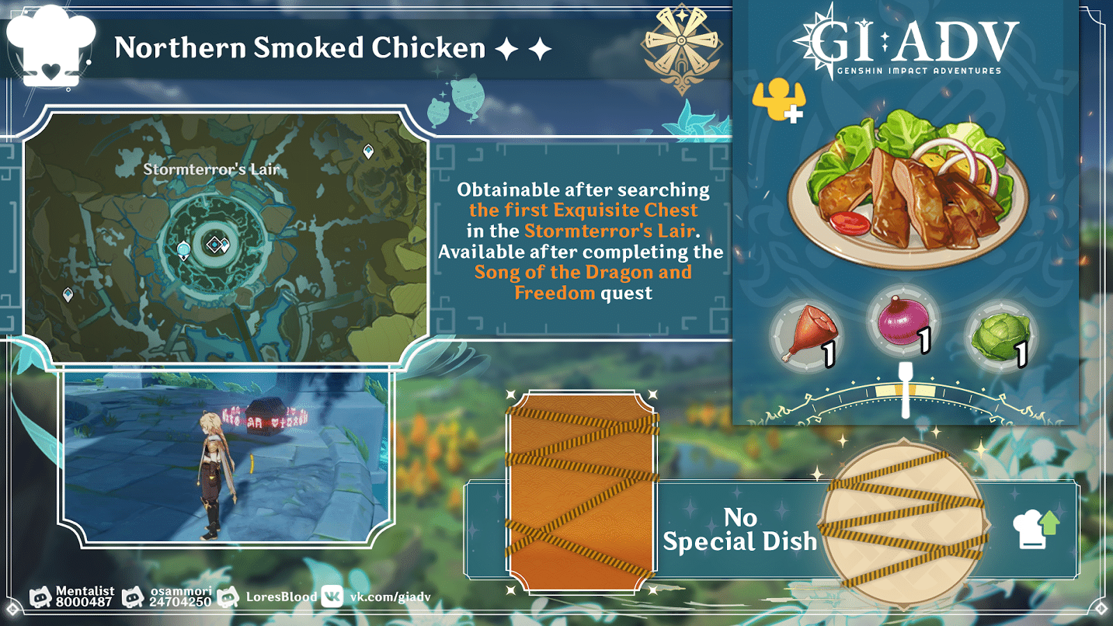 Mondstadt Dishes [21 recipes] Genshin Impact | HoYoLAB
