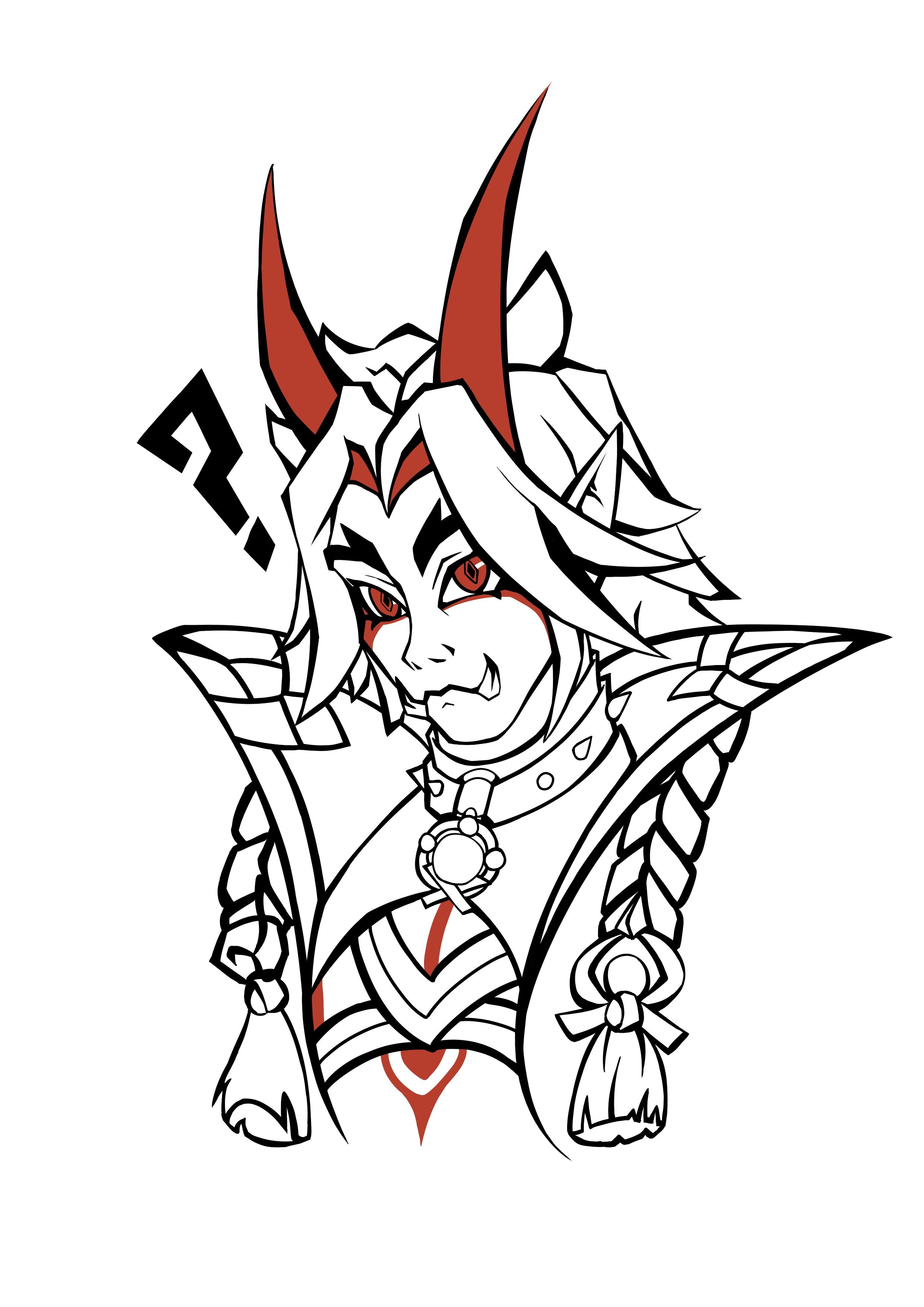 Hanamizaka Heroics, my itto fan art submission Genshin Impact | HoYoLAB