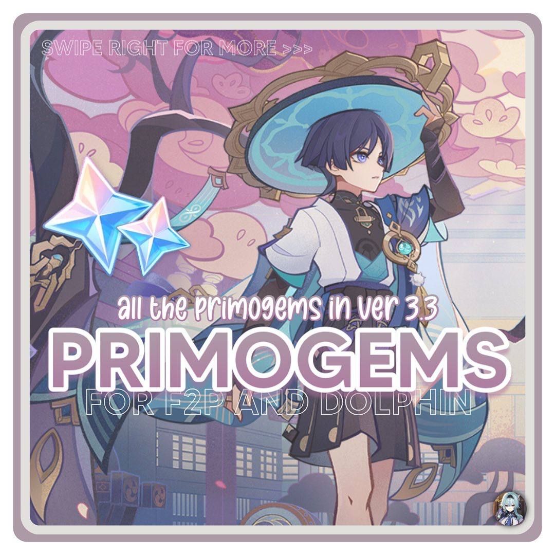 Primogems in 3.3 Version Genshin Impact | HoYoLAB