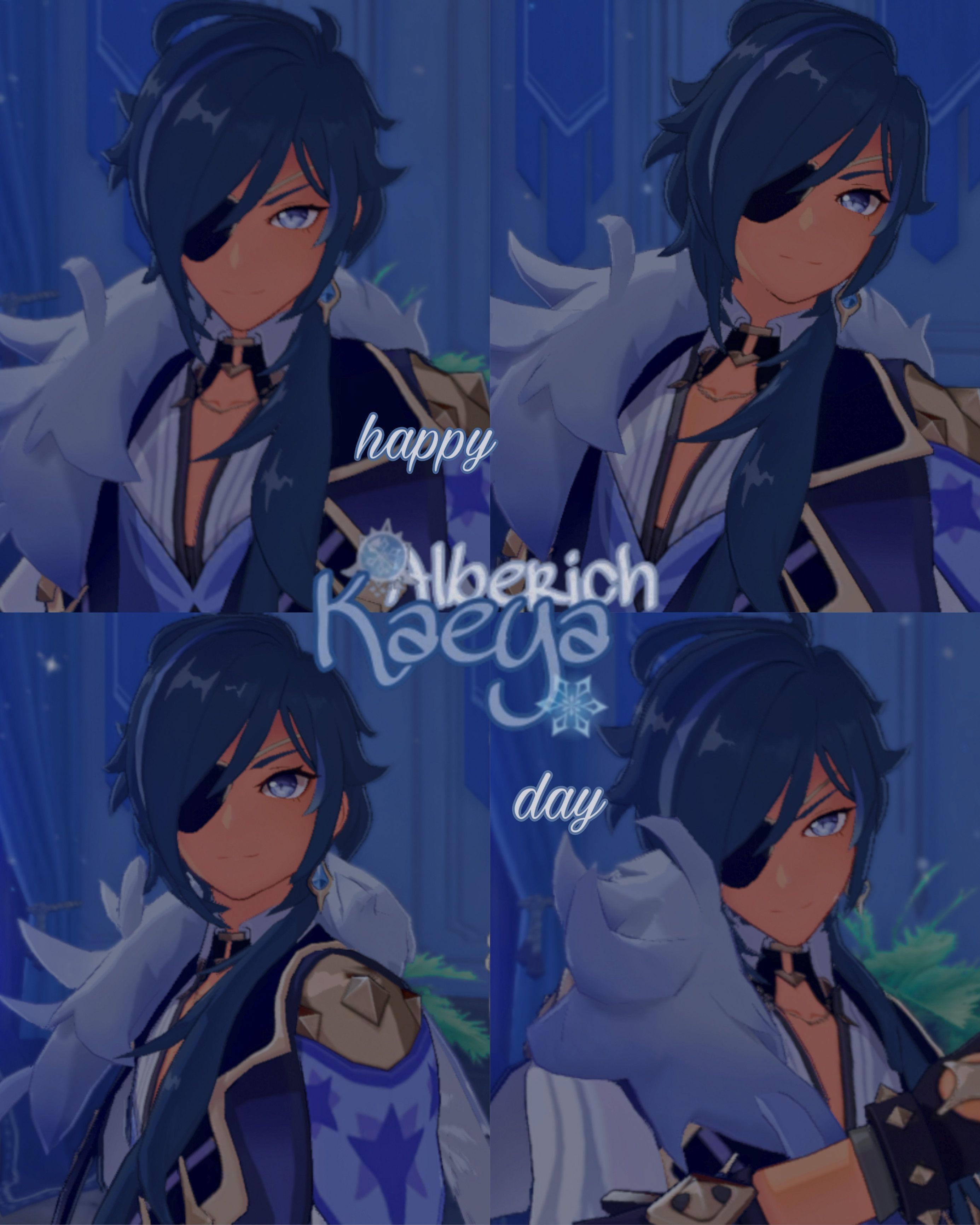 Happy Birthday Kaeya ! 💙 Genshin Impact | HoYoLAB
