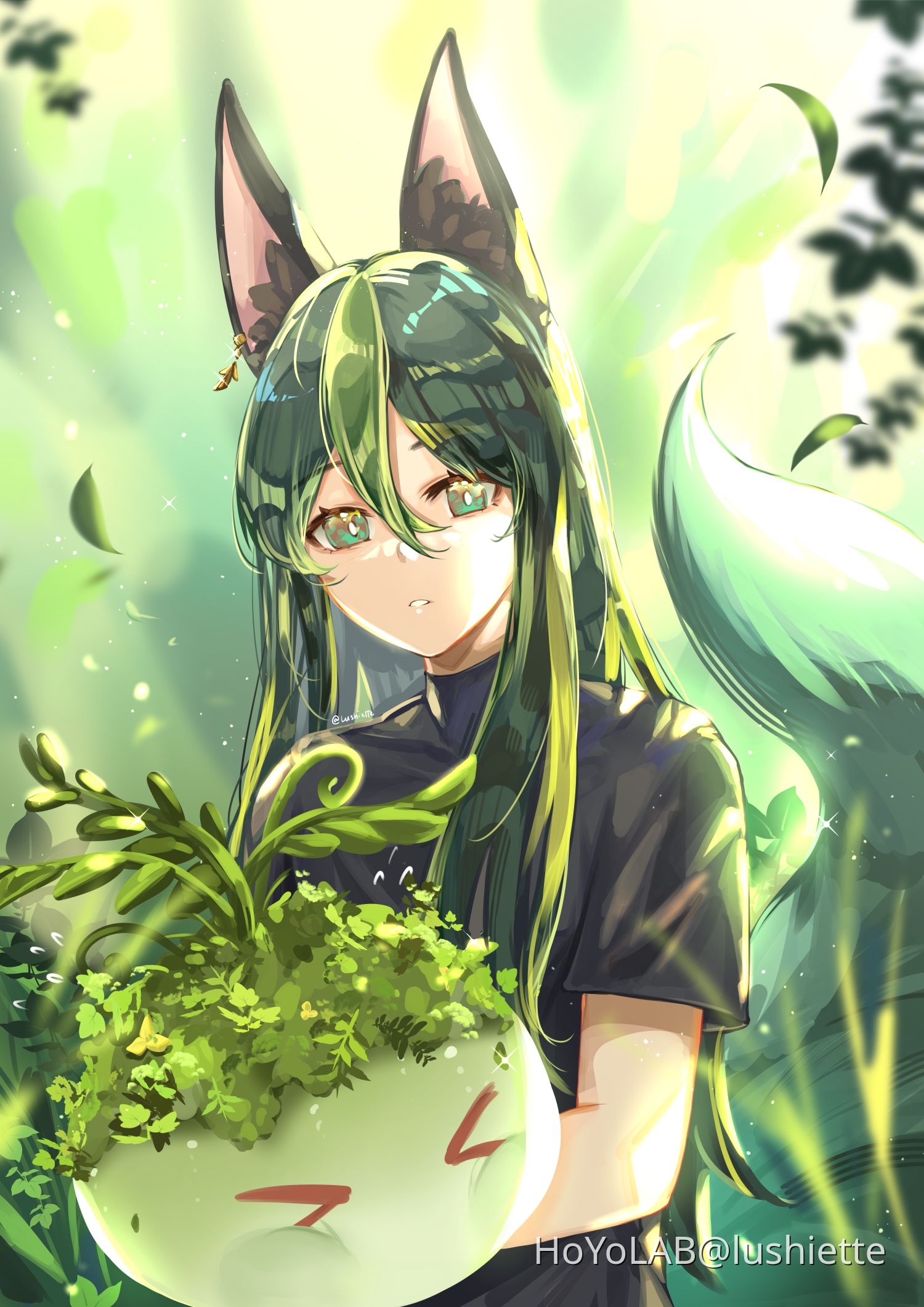 Long hair Tighnari Genshin Impact | HoYoLAB