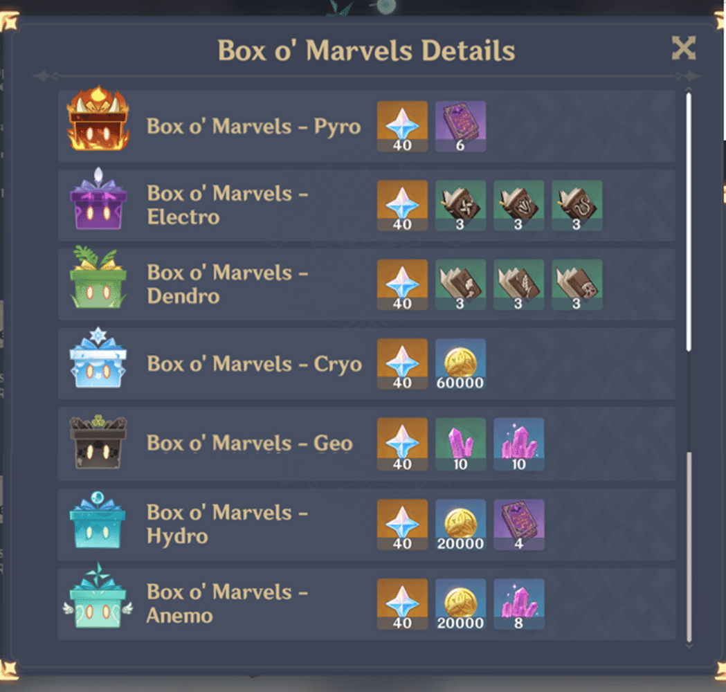[Version 3.2] Liben's Marvelous Merchandise | Which boxes should you exchange for? Genshin ...