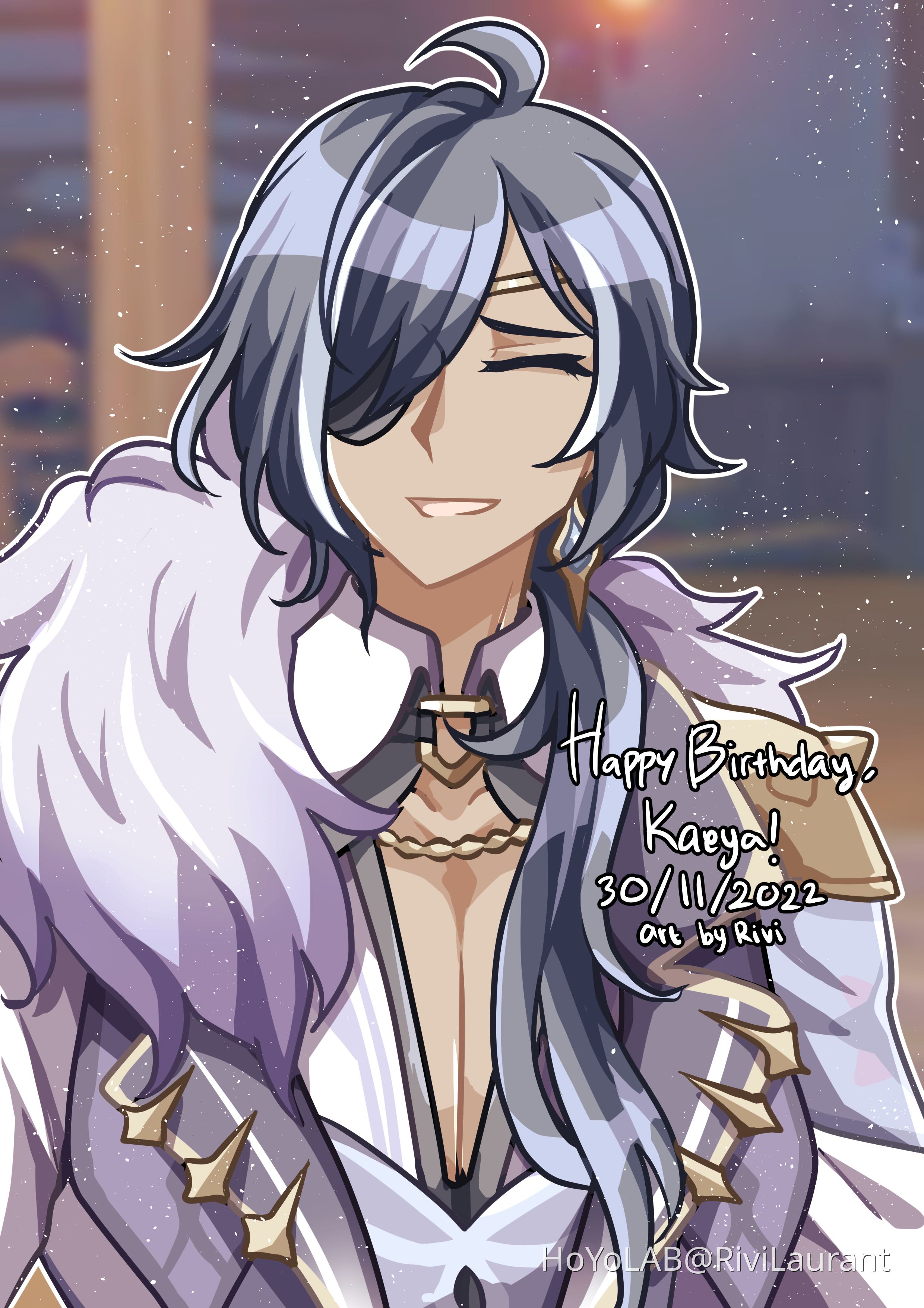 Happy Birthday Kaeya!!! Genshin Impact | HoYoLAB