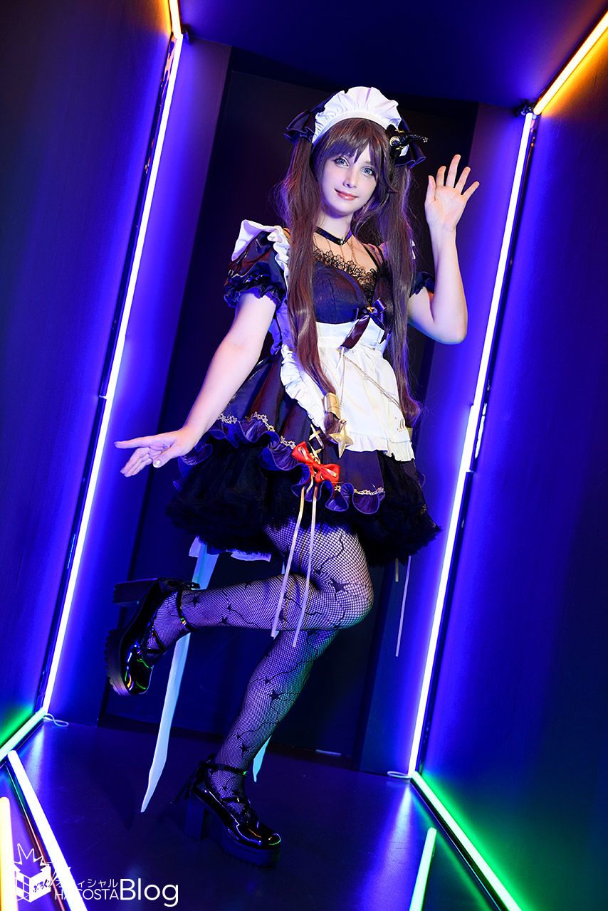 Cyber Maid Mona Cosplay💙 Genshin Impact | HoYoLAB