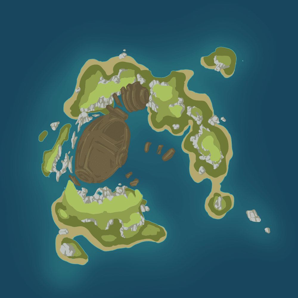 [Fantasy Map of Teyvat] Genshin-Style Fan Map Contest Showcase #0 ...