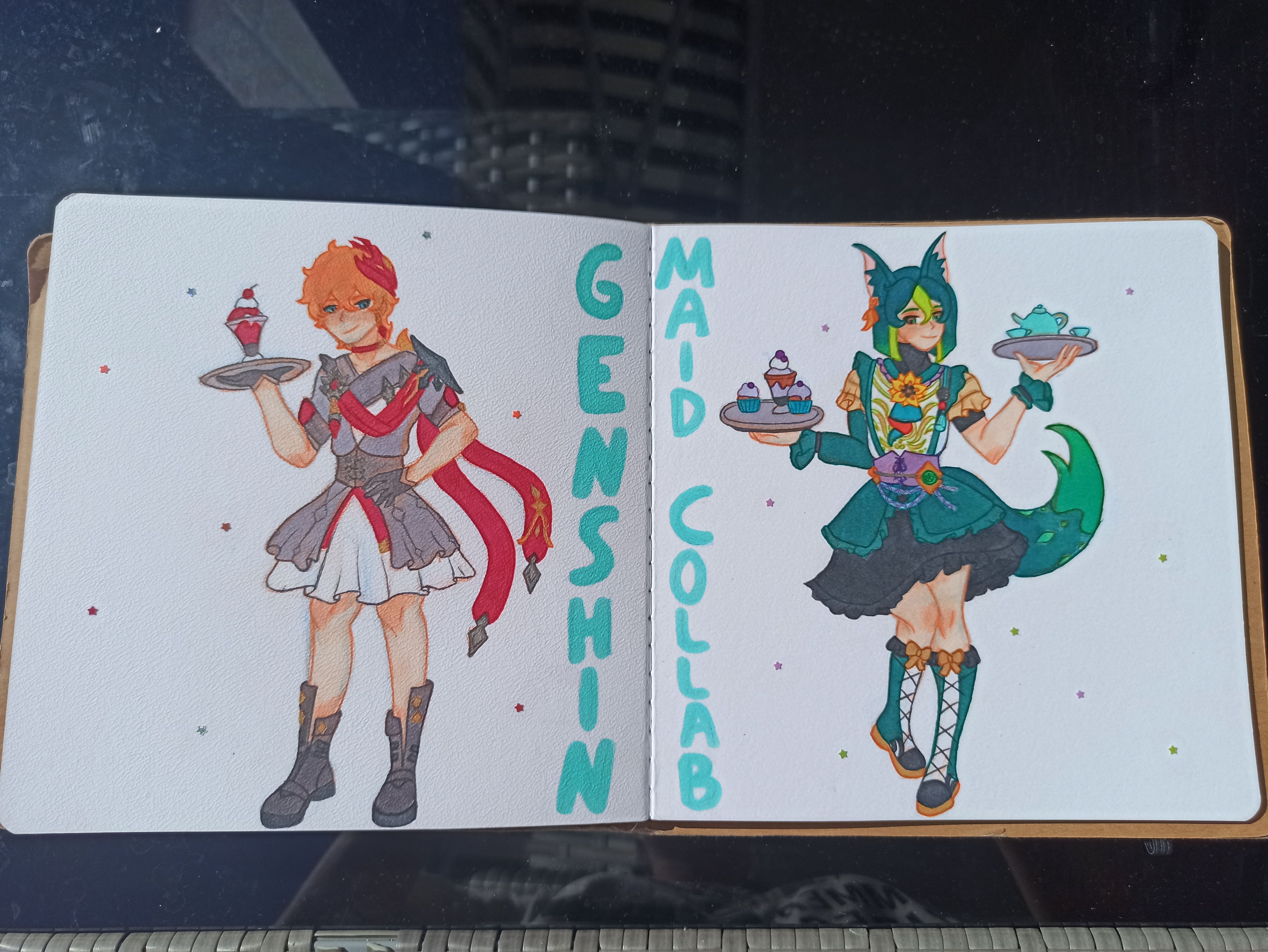 Maid Childe and Tighnari (Re-upload) Genshin Impact | HoYoLAB