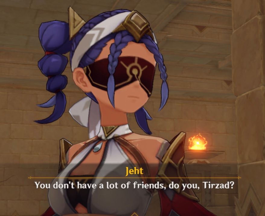 Jeht being harsh Genshin Impact | HoYoLAB