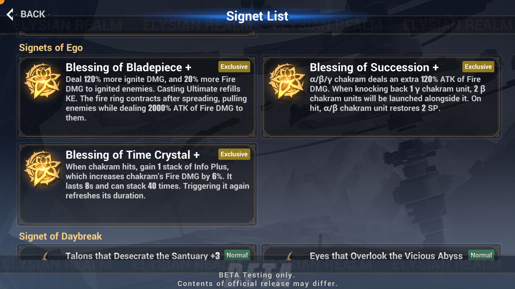 [Beta 6.2] Elysian Realm [Difficulty : Finality] Signet, Sigil, & Team ...
