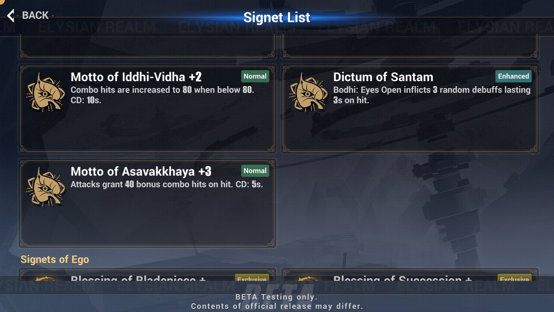 [Beta 6.2] Elysian Realm [Difficulty : Finality] Signet, Sigil, & Team ...