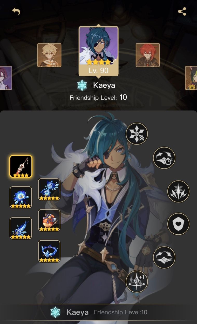 c6 kaeya Genshin Impact | HoYoLAB