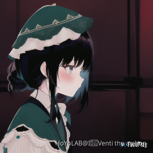 Venti AI recreation (1st and 3rd pics) from the original in game (2nd ...