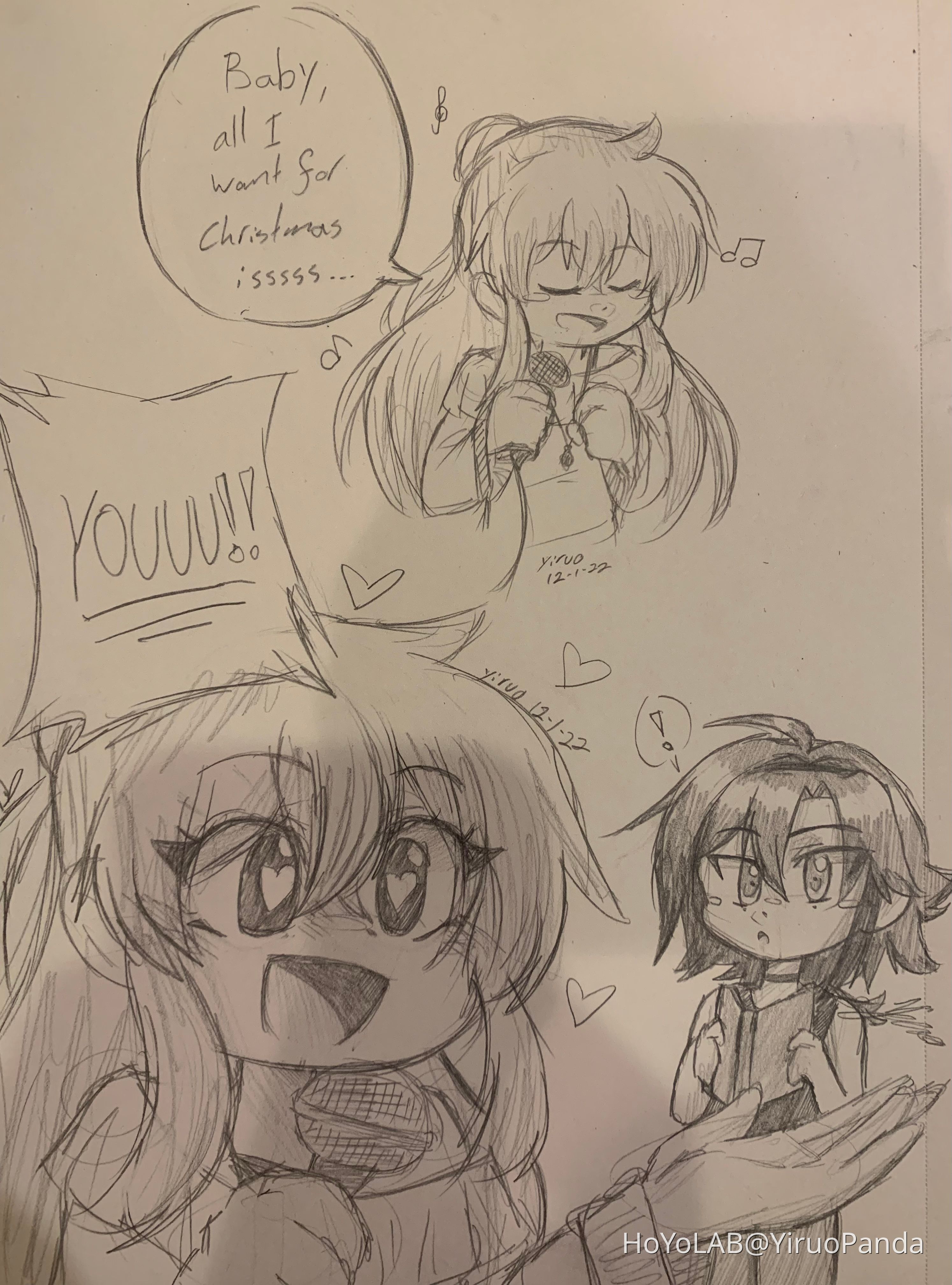Heizou & Un-named OC Genshin Impact | HoYoLAB