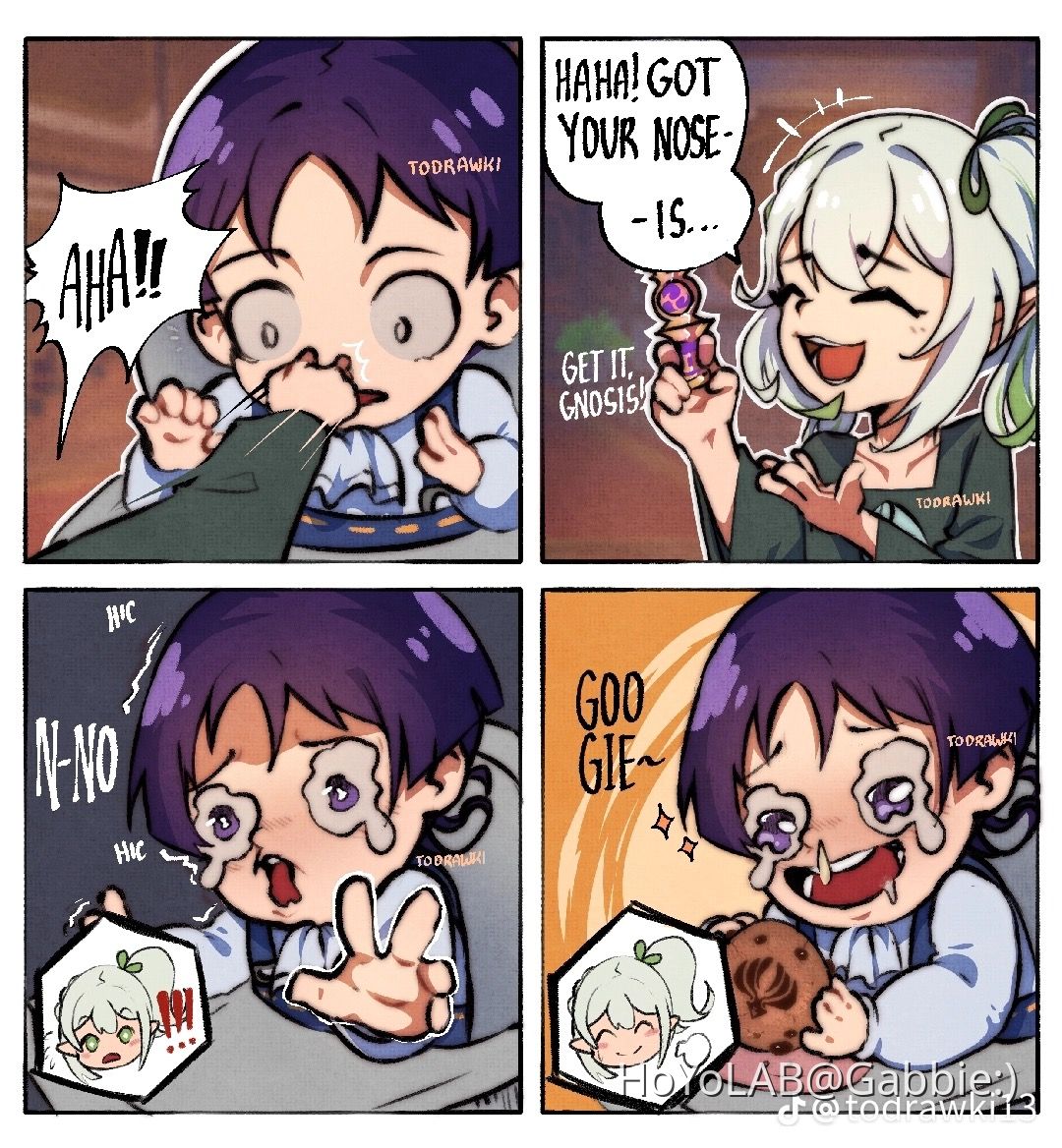 Baby Scara and Nahida Genshin Impact | HoYoLAB