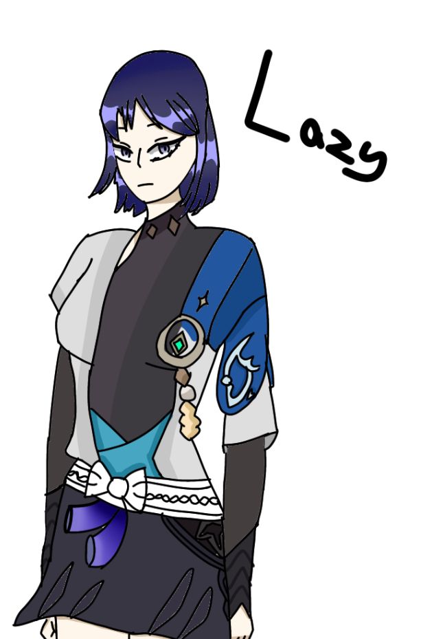 Female Scara art (Lazy) Genshin Impact | HoYoLAB