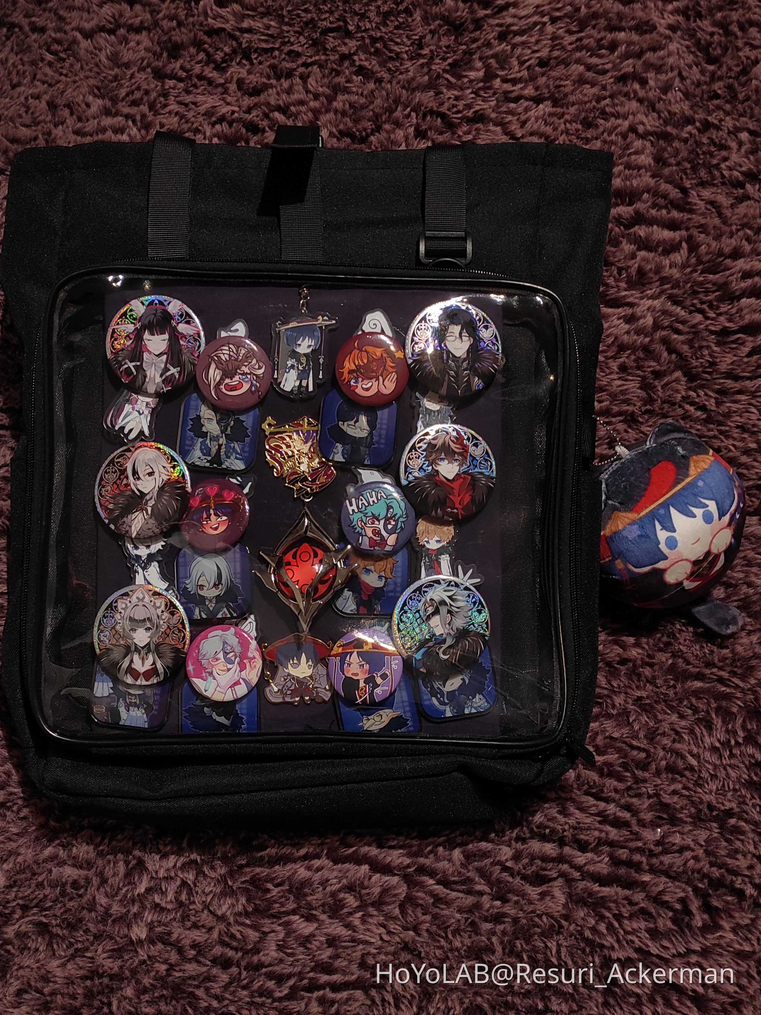 I finished my Fatui Harbingers Themed ITA-Bag 💙 Genshin Impact | HoYoLAB