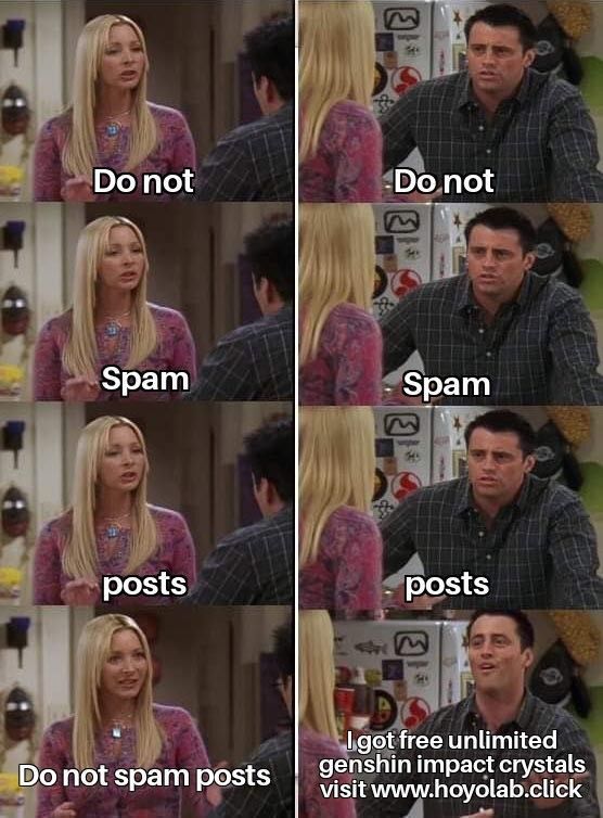 Ahh spammers if they spam that again i will pin it 💀💀💀💀💀 | HoYoLAB