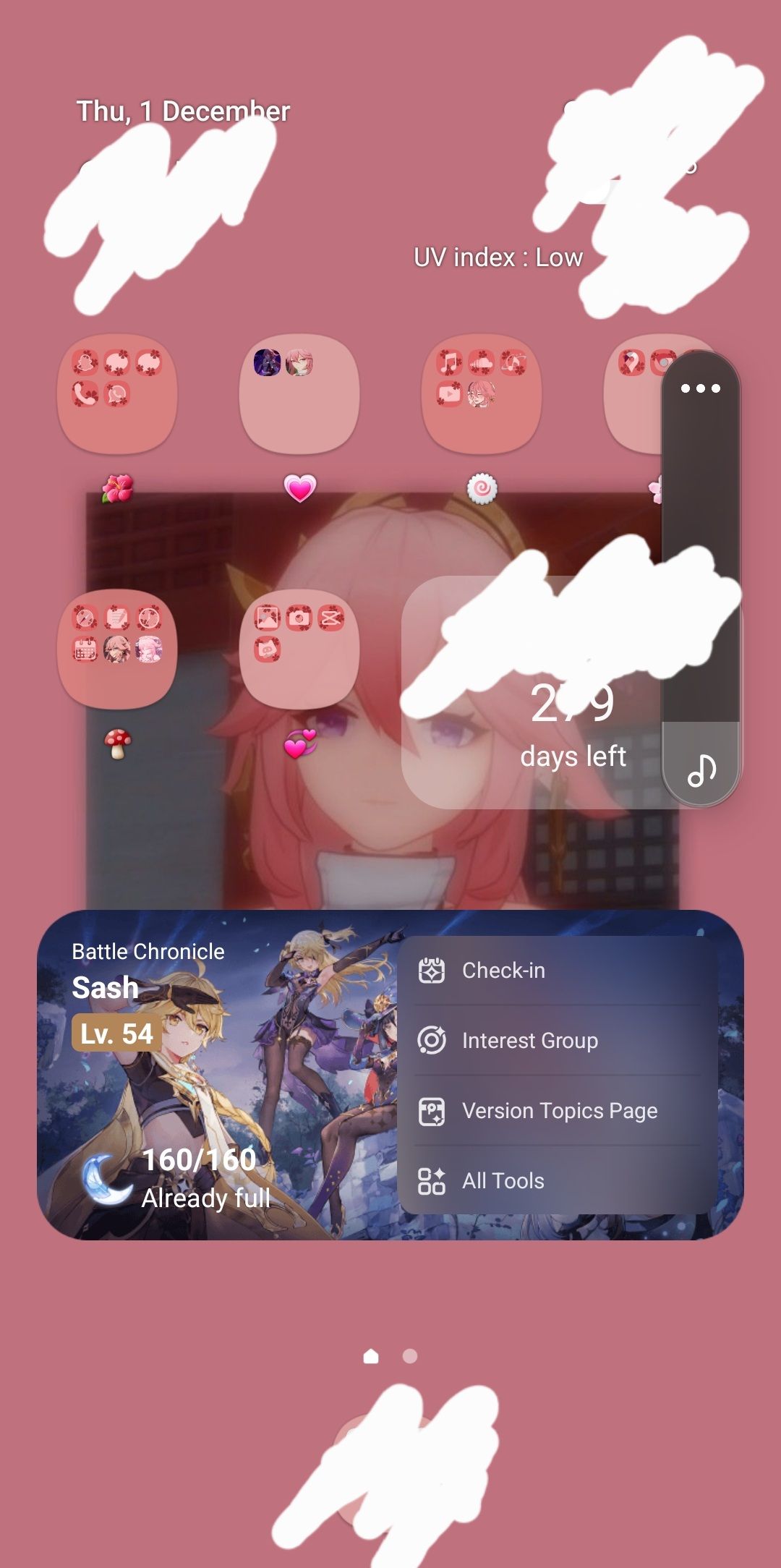 samsung home screen Genshin Impact | HoYoLAB