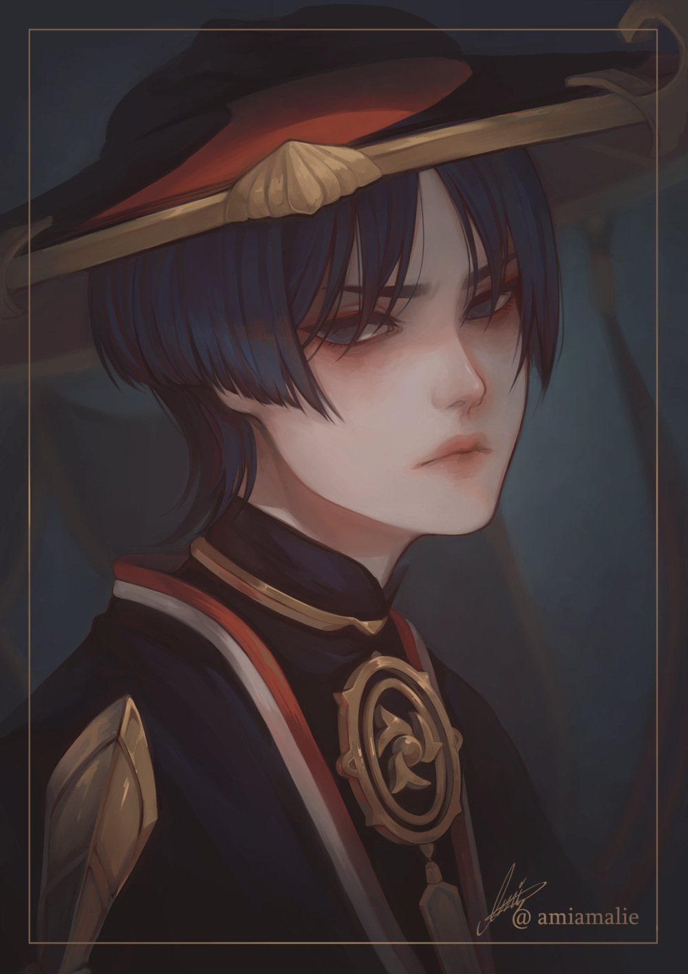 Sharing this old painting of mine while I'm hopelessly hyped for Scara ...