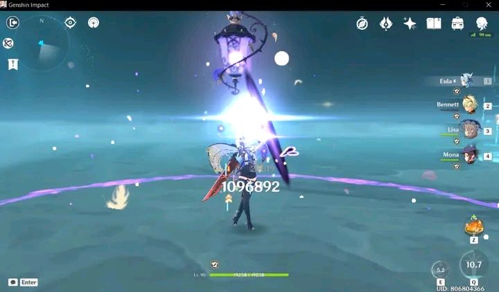 Reaching 1M burst on your main is so satisfying Genshin Impact | HoYoLAB