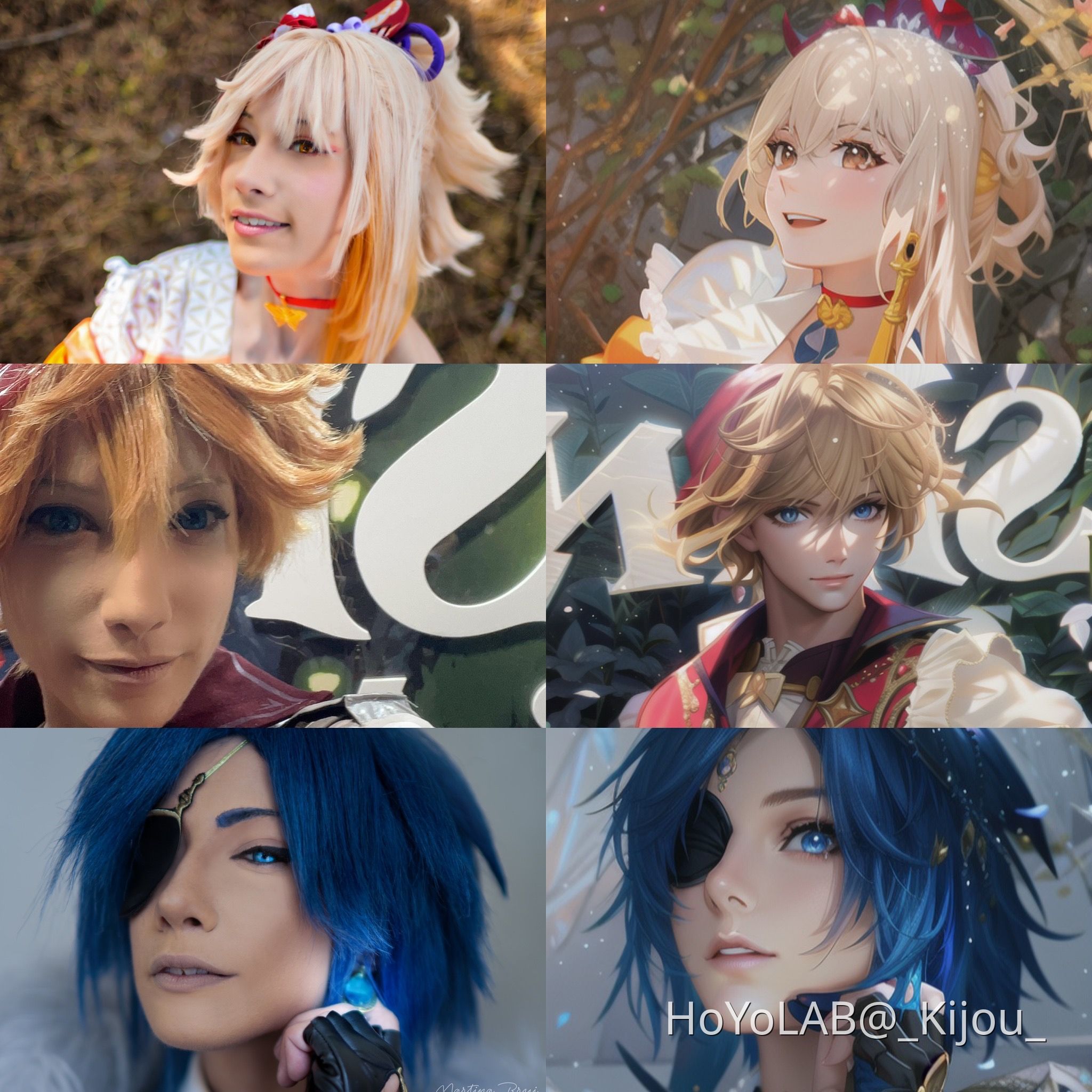 Cosplay vs AI Genshin Impact | HoYoLAB