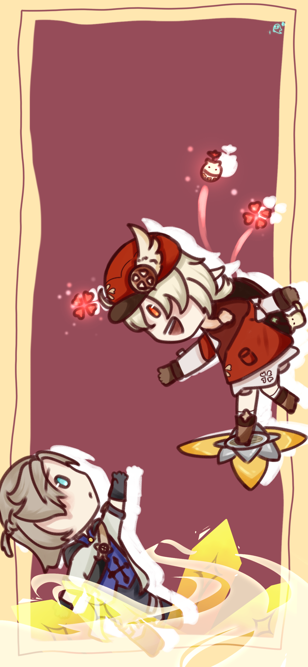 Spark knight Klee & Big brother Albedo! Genshin Impact | HoYoLAB