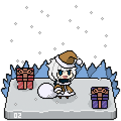 Pixelated Advent Calendar - Day #2 (Padoru Paimon) Genshin Impact | HoYoLAB
