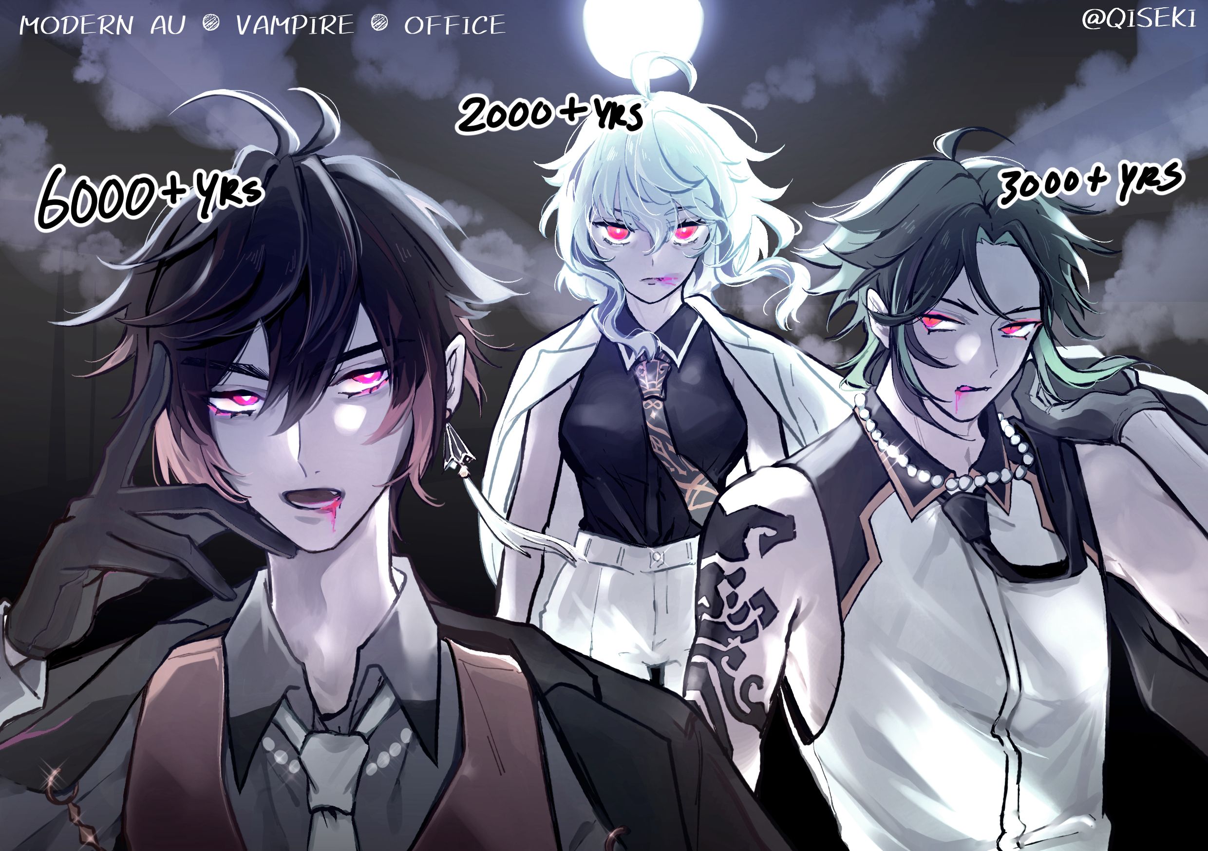 Vampires of the Funeral Parlor [Modern AU] Genshin Impact | HoYoLAB