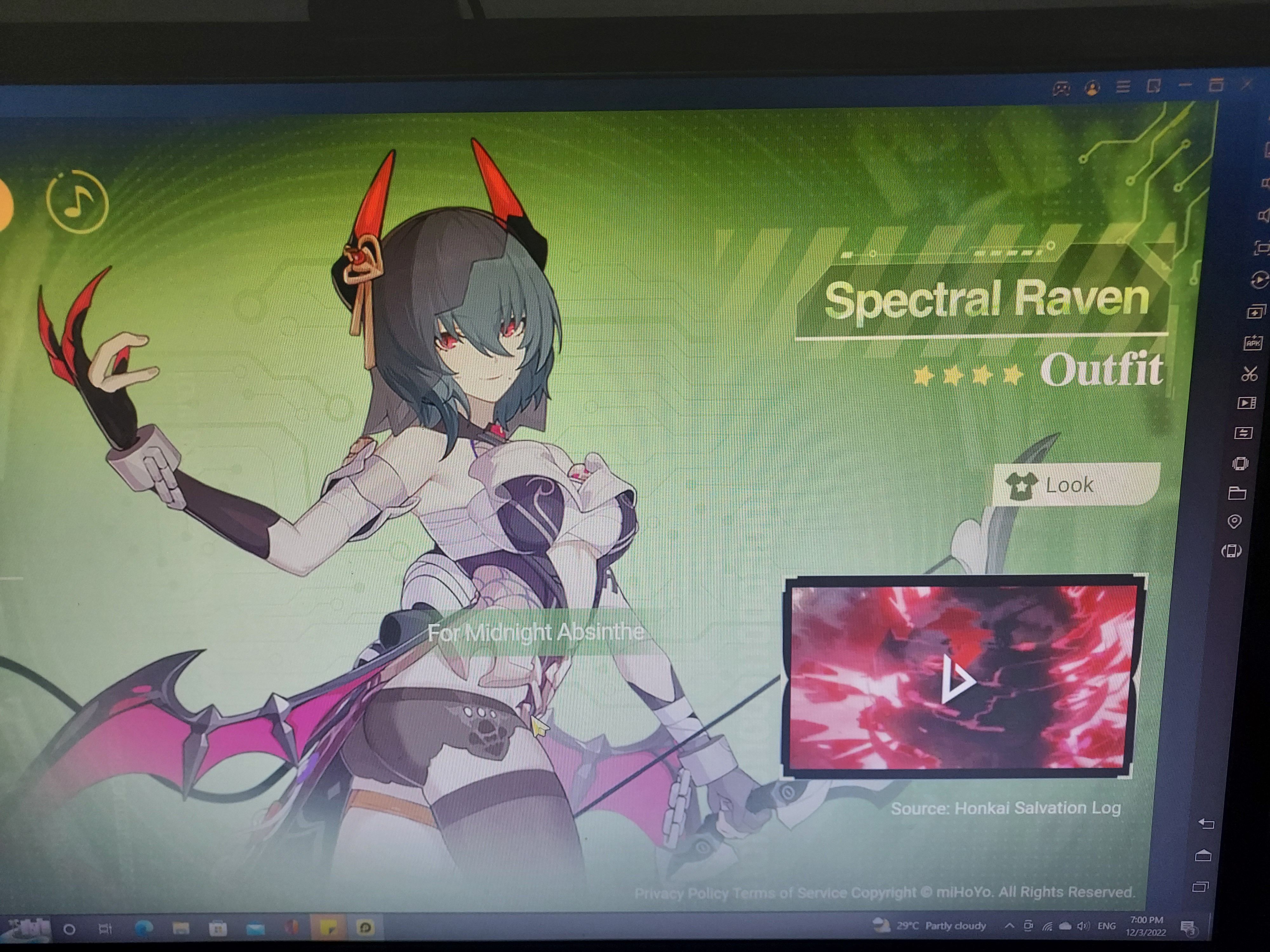 Spectral Raven Honkai Impact 3rd | HoYoLAB