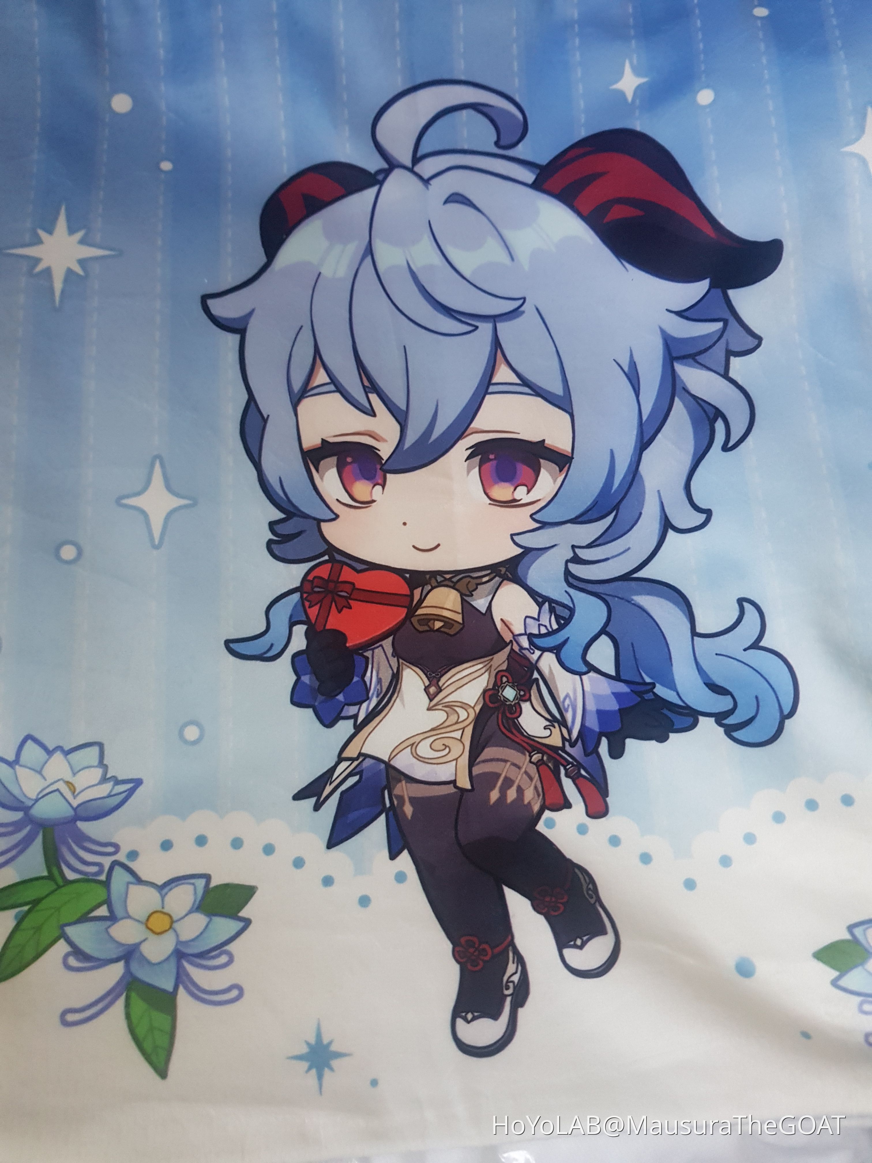 My Ganyu Pillow Review - Happy Birthday Cocogoat 🐐💙 (*Beware Simp ...