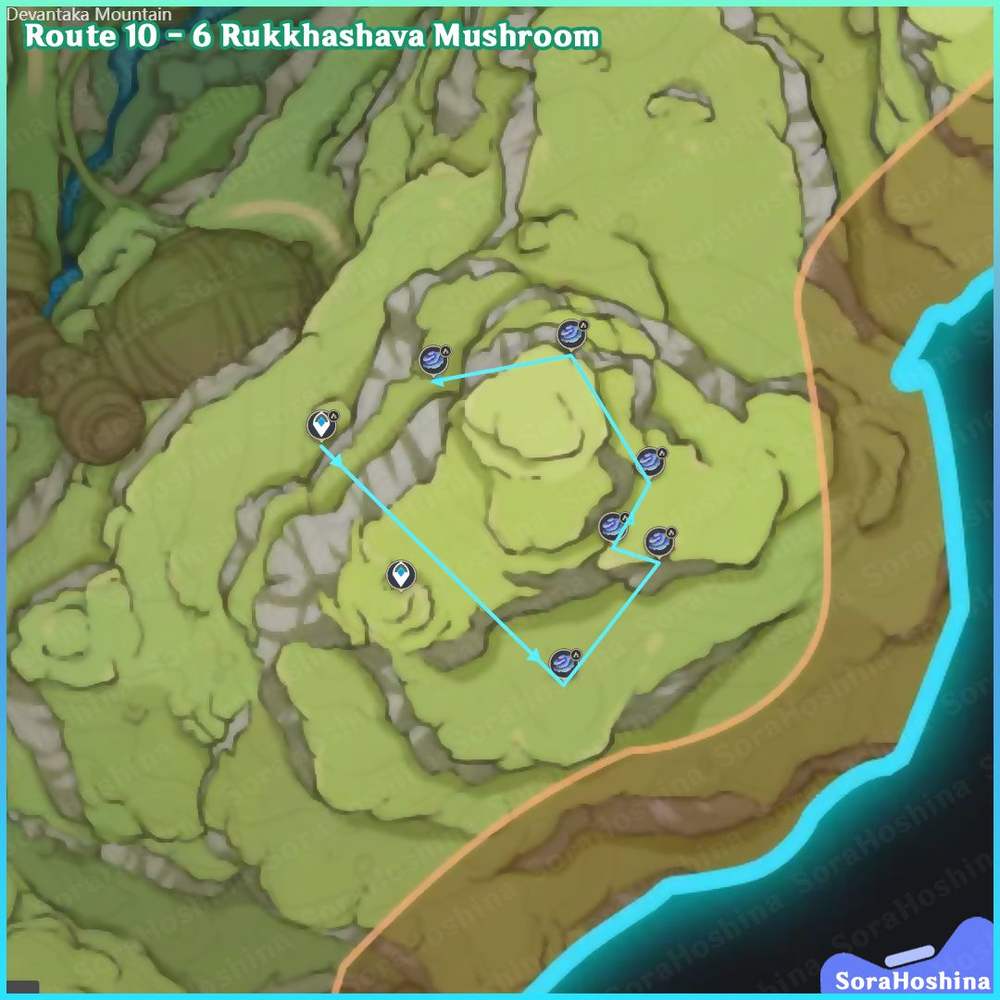 [V3.3] All 87 Rukkhashava Mushroom Location & Farming Guide | Wanderer ...