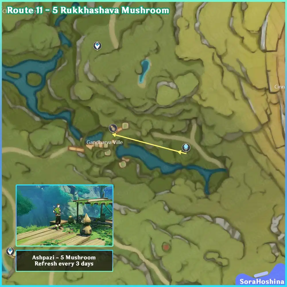[V3.3] All 87 Rukkhashava Mushroom Location & Farming Guide | Wanderer ...
