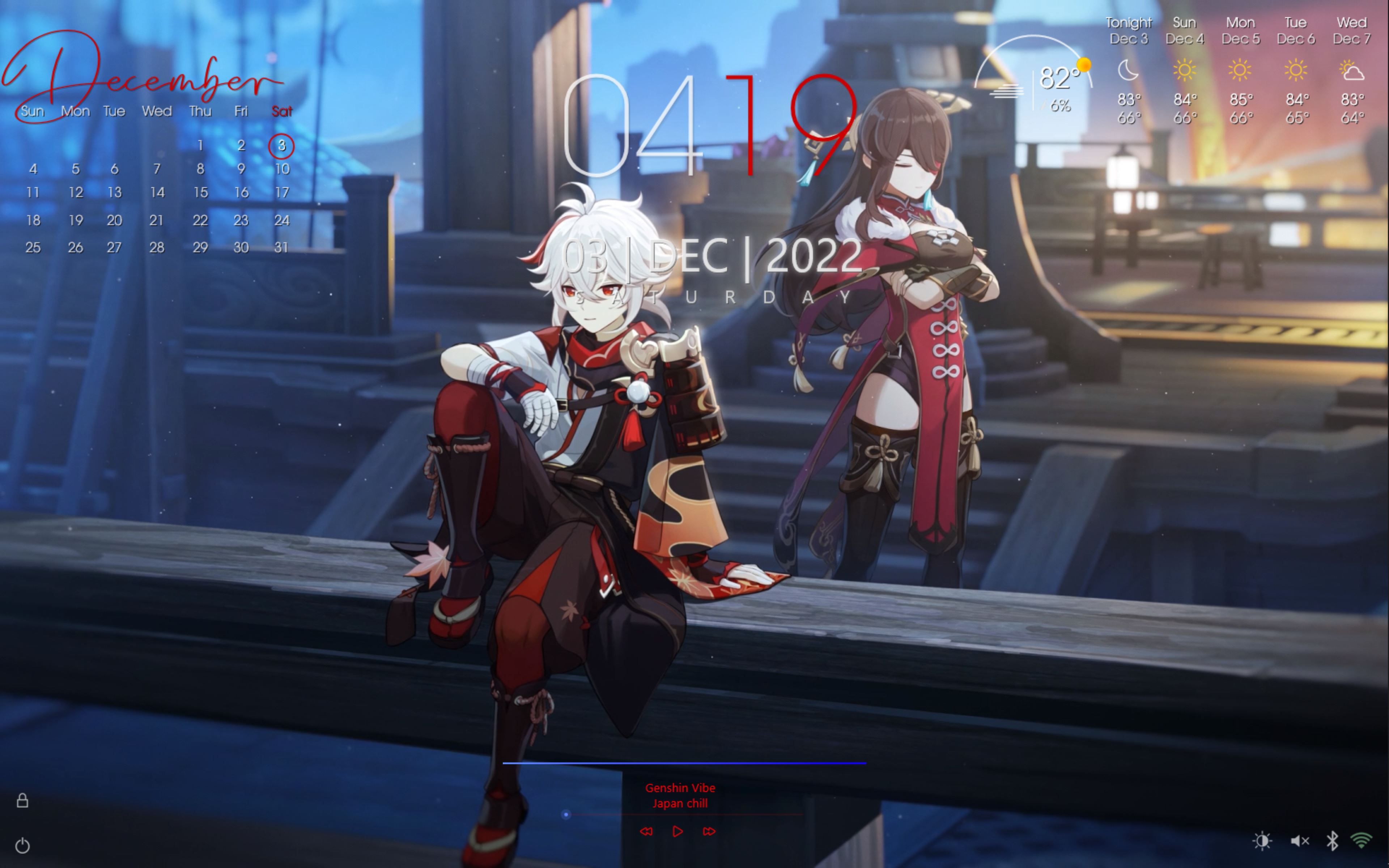 i made new wallpaper setup with nova desktop Genshin Impact | HoYoLAB