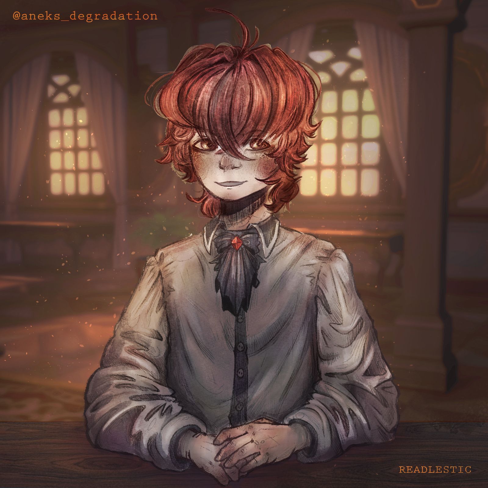 diluc but as a child Genshin Impact | HoYoLAB