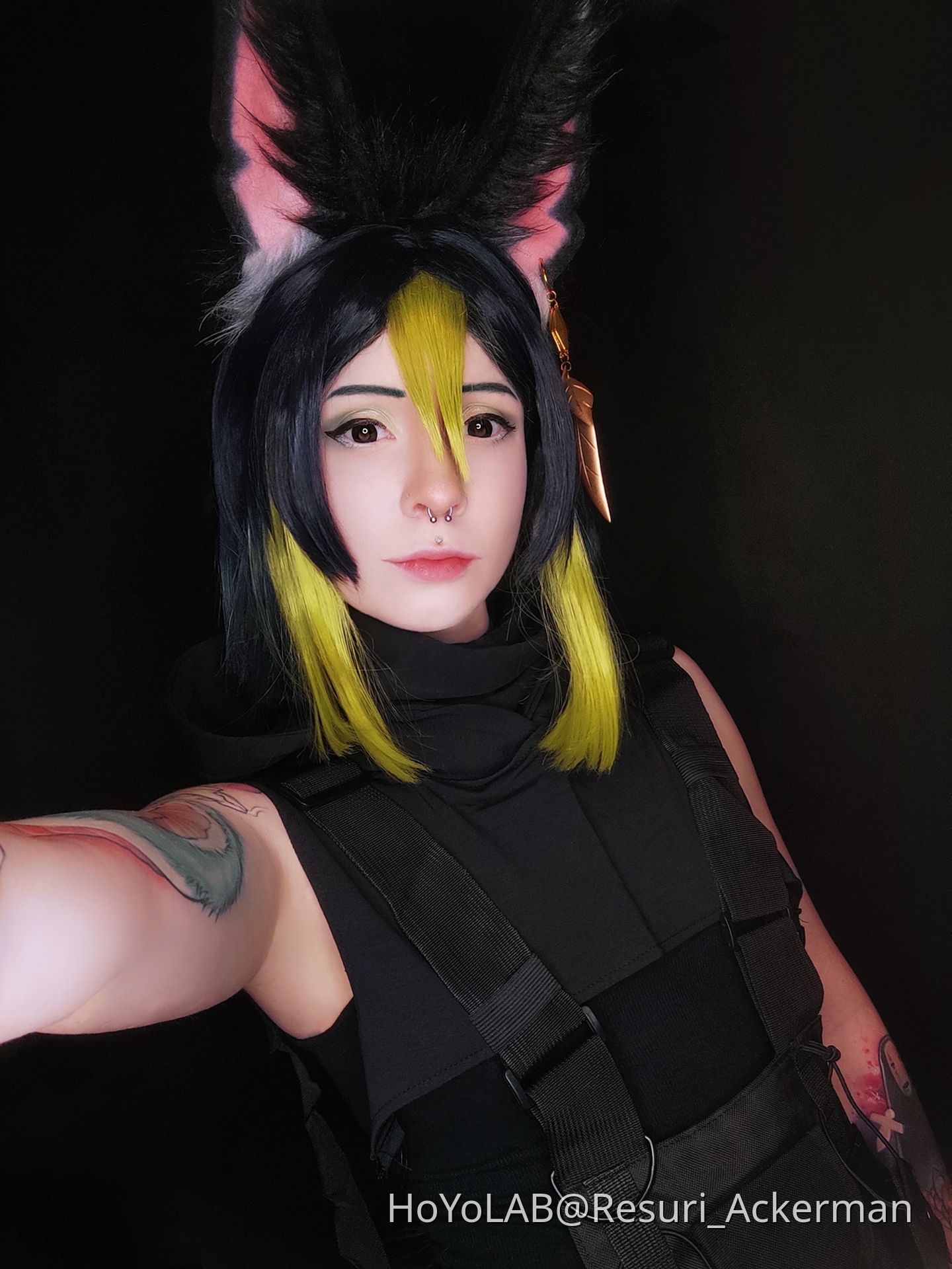 Tighnari casual cosplay (Tech-Wear Outfit)💚 Genshin Impact | HoYoLAB