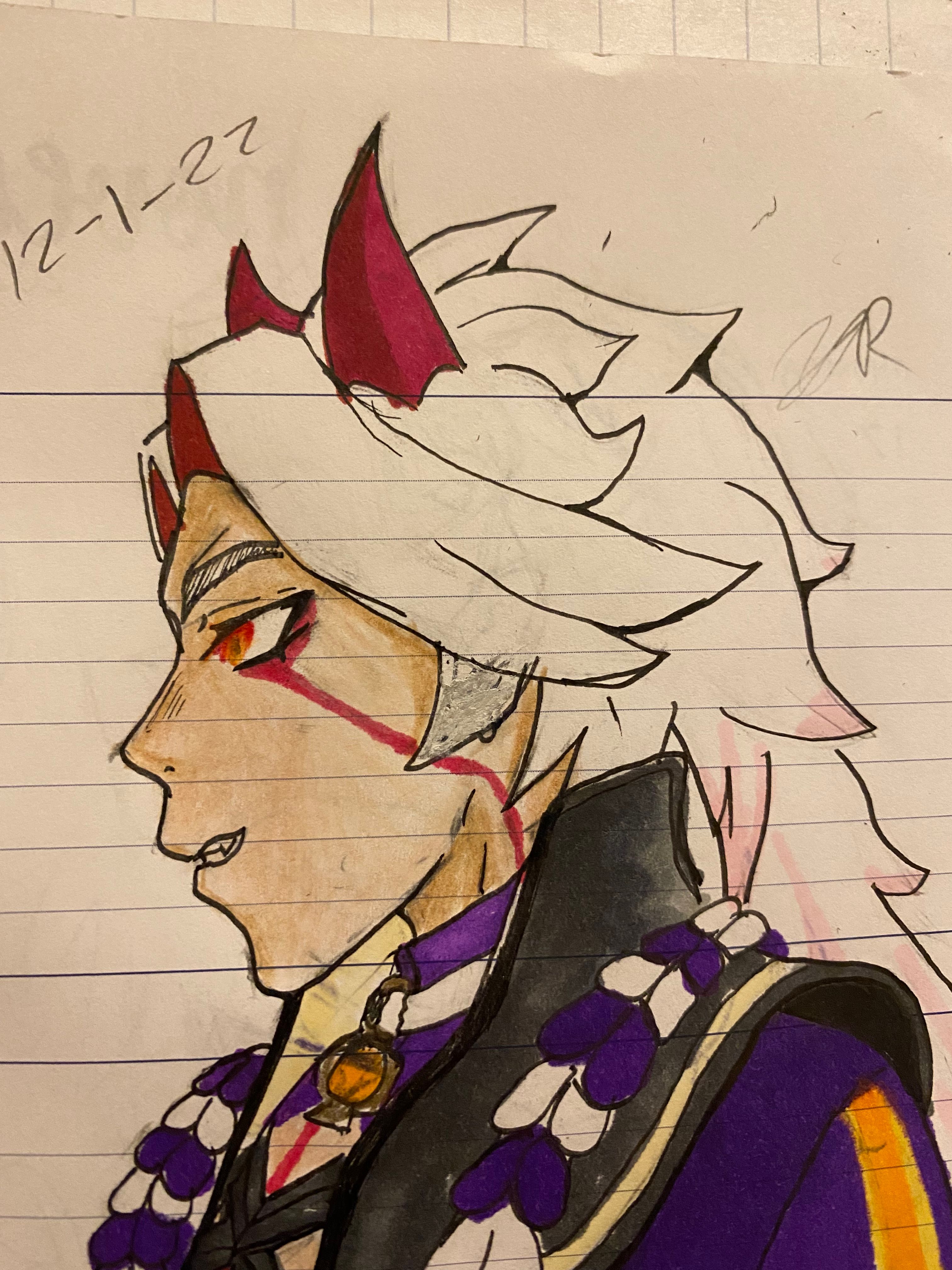 My Itto fan art Genshin Impact | HoYoLAB
