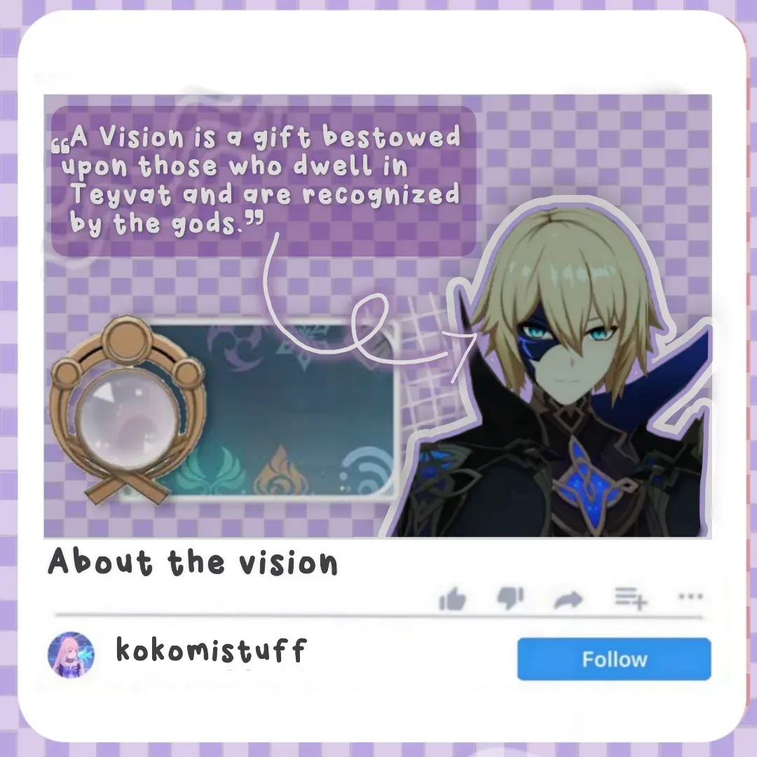 About the vision Genshin Impact | HoYoLAB